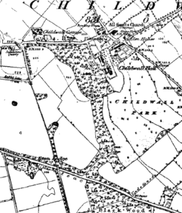 Map of childwall 1849 | Friends of Childwall Woods and Fields