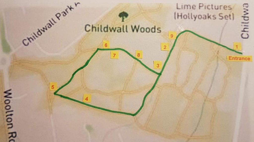Map walk 3 | Friends of Childwall Woods and Fields